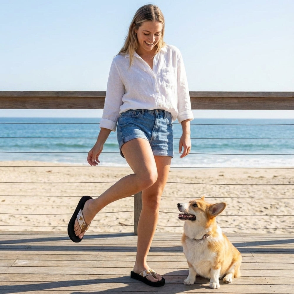 Corgis by Tidewater Sandals | Dog-Lover Flip Flops