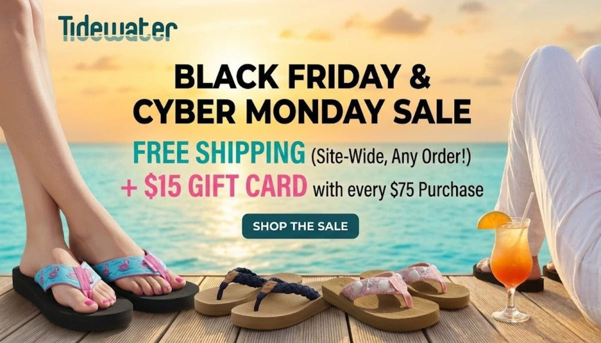 Tidewater Sandals - Comfort and Style all day