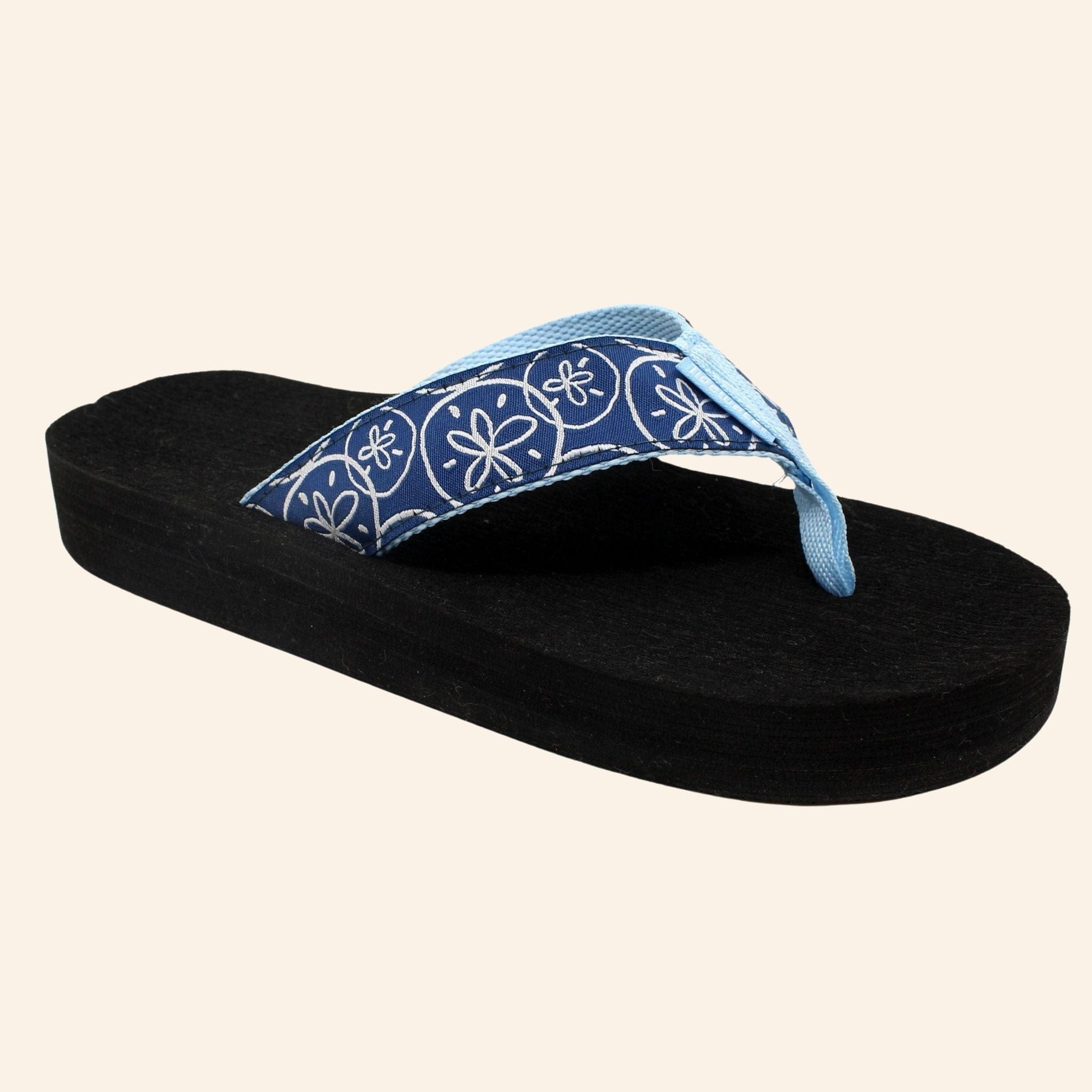 Sand Dollar Comfort Flip Flops - Tidewater Sandals