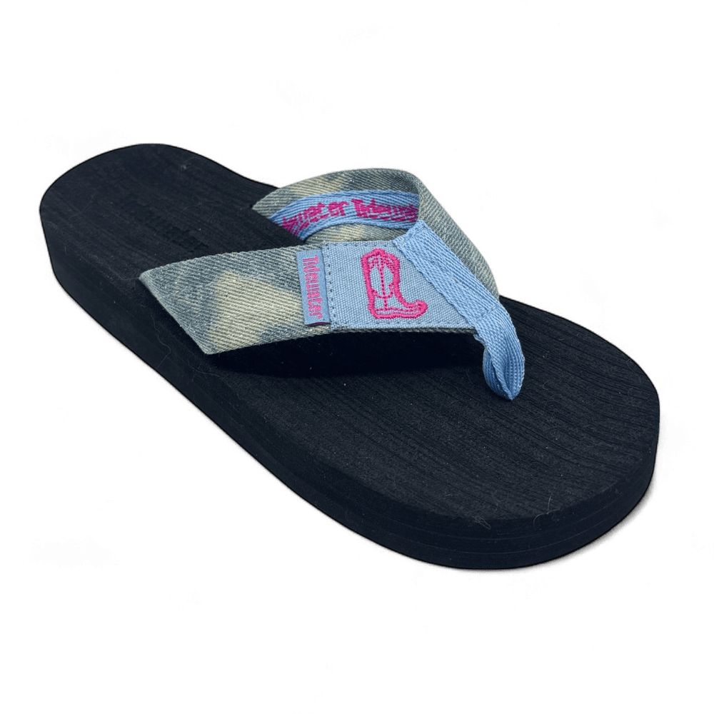 Cowgirl Denim Flip Flops – Comfortable Arch Support Sandals